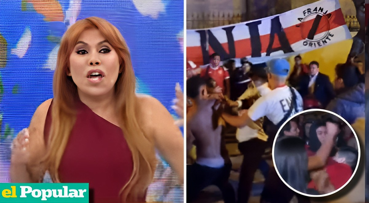Magaly Medina critica pelea entre hinchas antes del Perú vs. Brasil ...