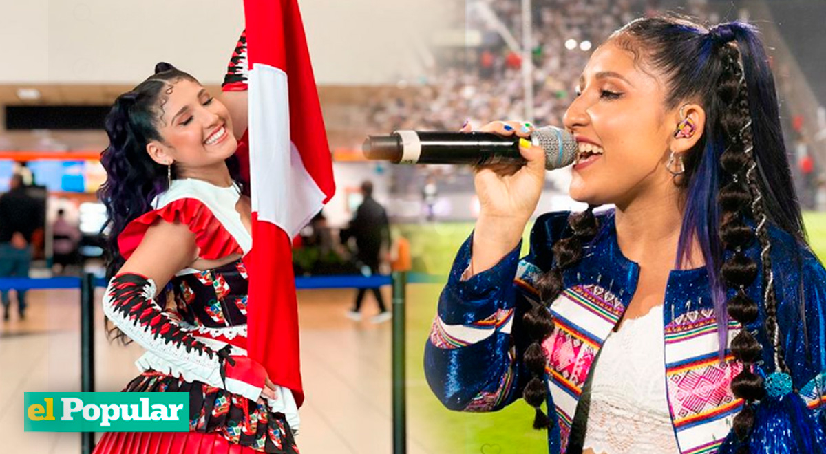 Milena Warthon cantará el Himno Nacional en el partido Perú vs. Brasil ...