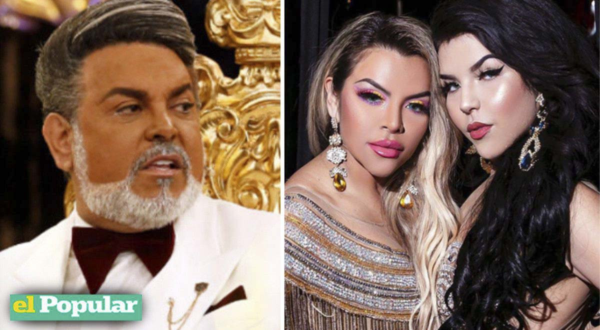 Andrés Hurtado vacila a sus hijas Josetty Hurtado y Génesis Hurtado ...