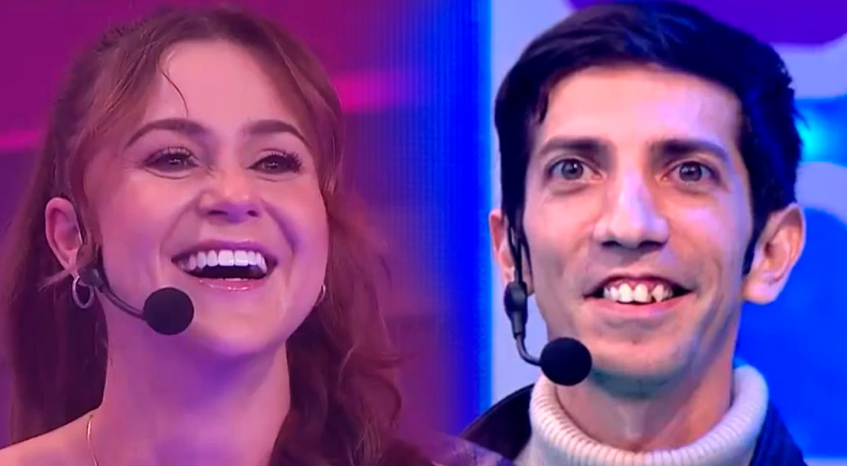 Giancarlo Granda coquetea a Ducelia Echevarría EN VIVO y ella lo elogia: "Muy educadito" | Mande ...