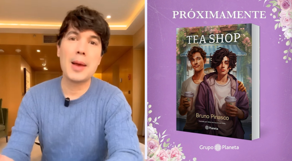 Bruno Pinasco anuncia su debut como escritor con su primera novela "Tea ...