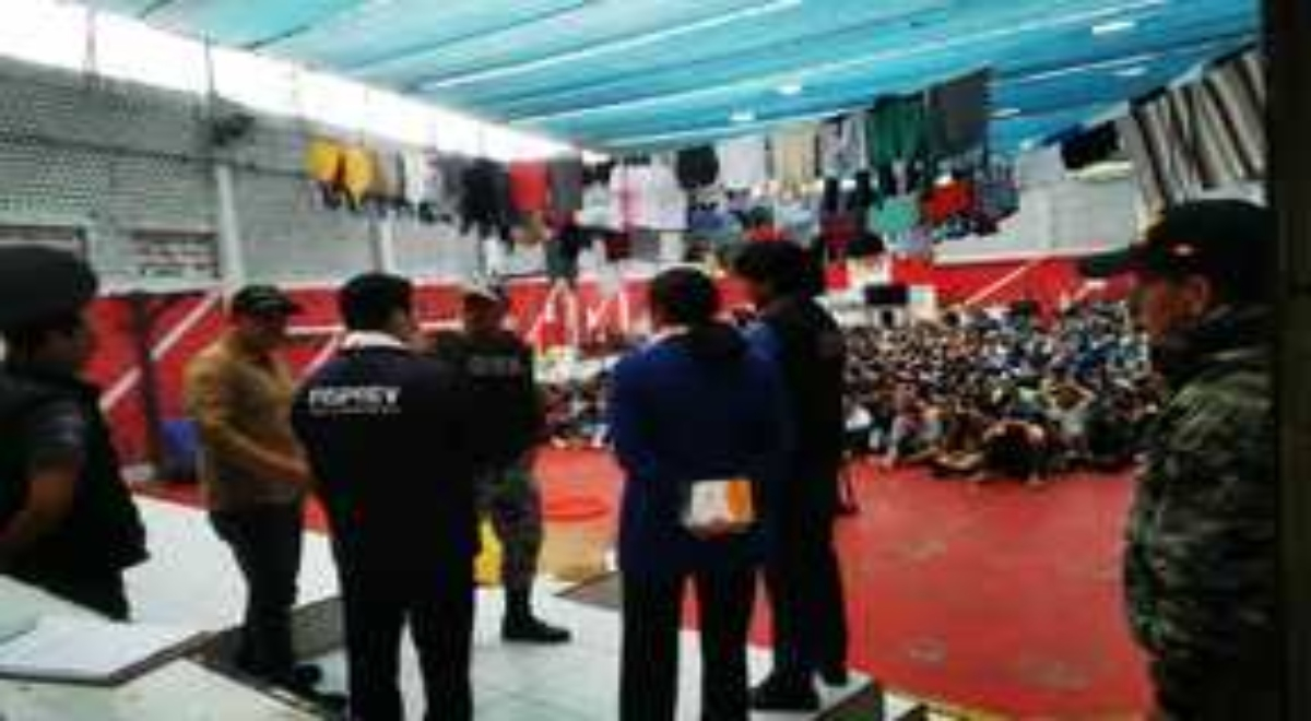 El Ministerio Público y el INPE realizaron un operativo de requisa en el penal Miguel Castro ...