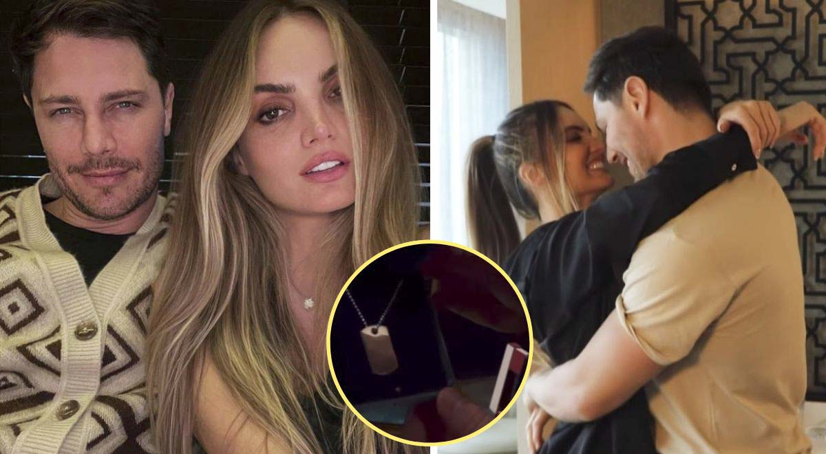 ¡Recontra enamorada! Cachaza sorprendió con lujosa joya a su novio André Bankoff por su ...