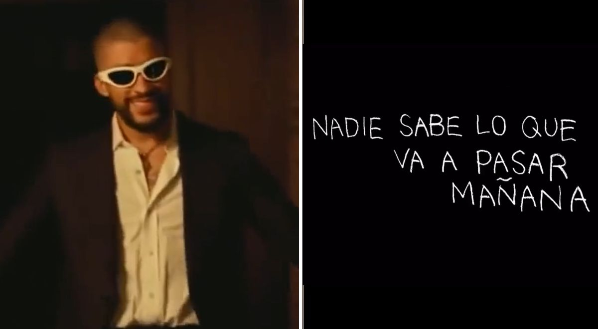 Bad Bunny anuncia su nuevo álbum "Nadie sabe lo que va a pasar mañana": Fecha y todo lo que se ...