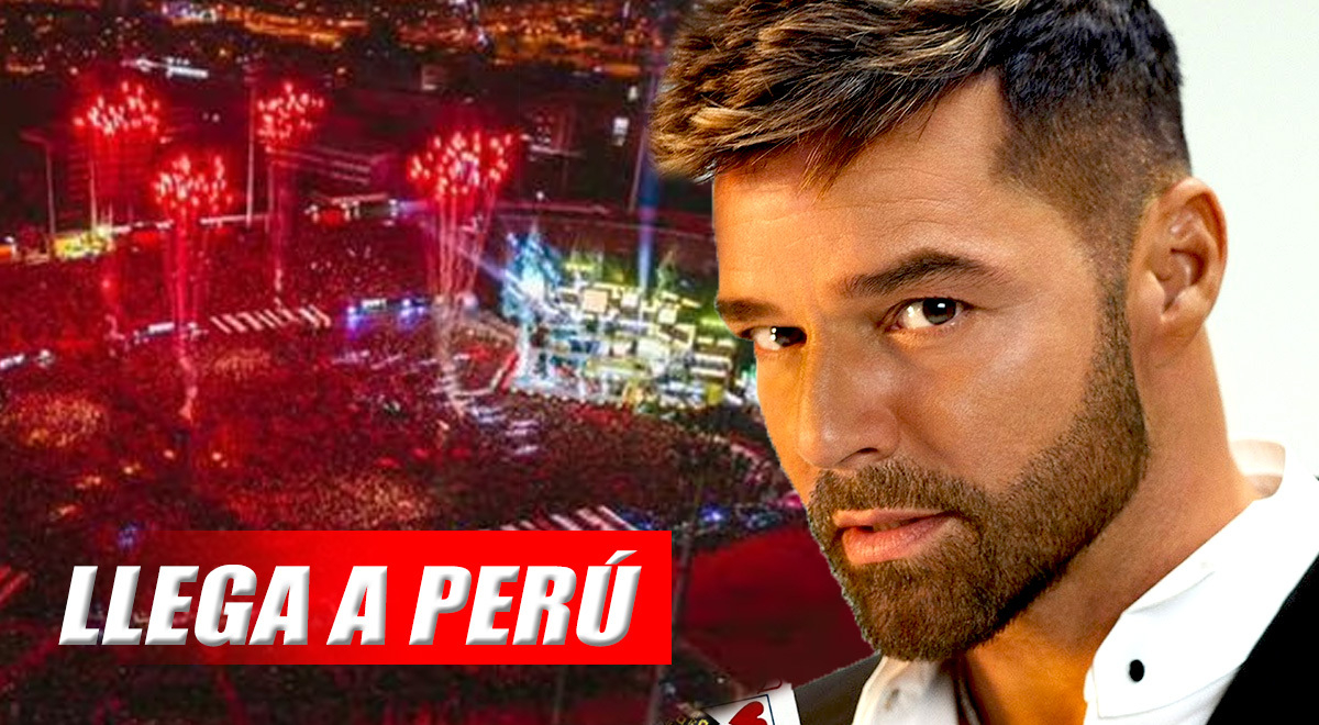 Ricky Martin concierto en Perú 2024: Cantante realizará extraordinario ...