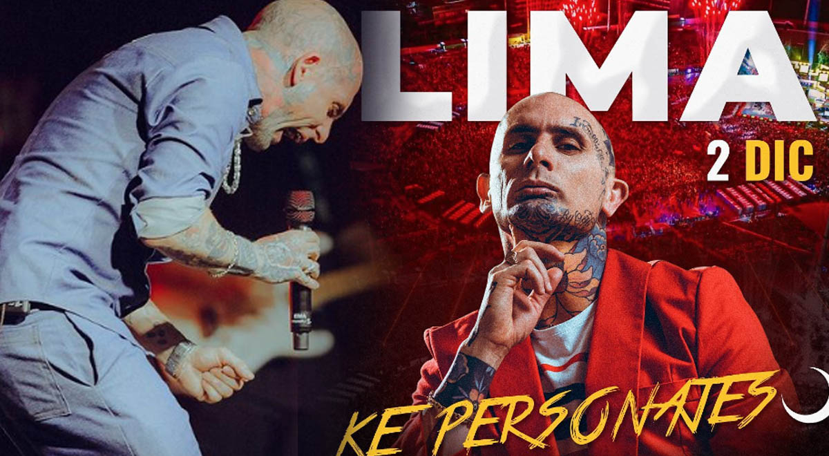 Ke Personajes, concierto en Perú este 2 de diciembre en el Estadio San ...