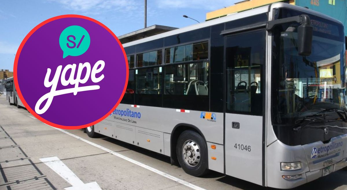Yape: ¿Desde cuándo se podrá pagar los viajes del Metropolitano con la ...