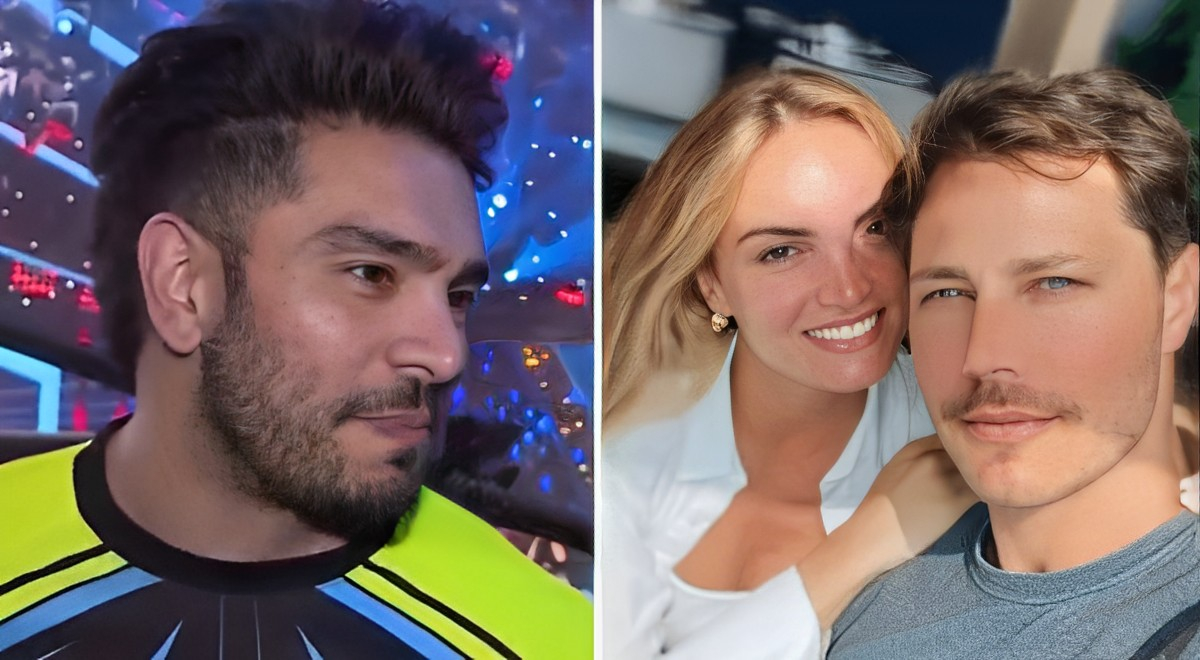 Rafael Cardozo le da la bendición a Cachaza Carol Reali con André ...