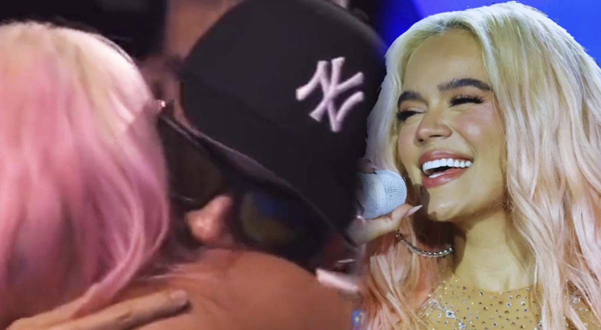 Latin Grammy 2023: Karol G y su efusivo abrazo a Feid tras ganar Mejor ...