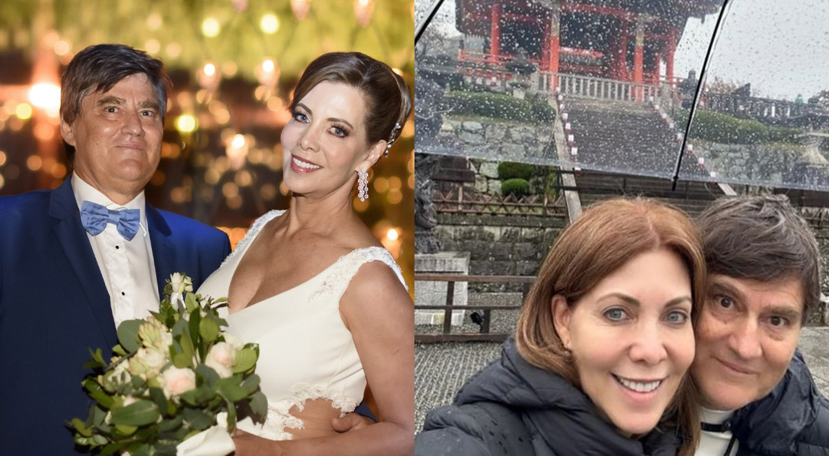 Maritere Braschi y su esposo Guillermo Acha viven luna de miel de ...