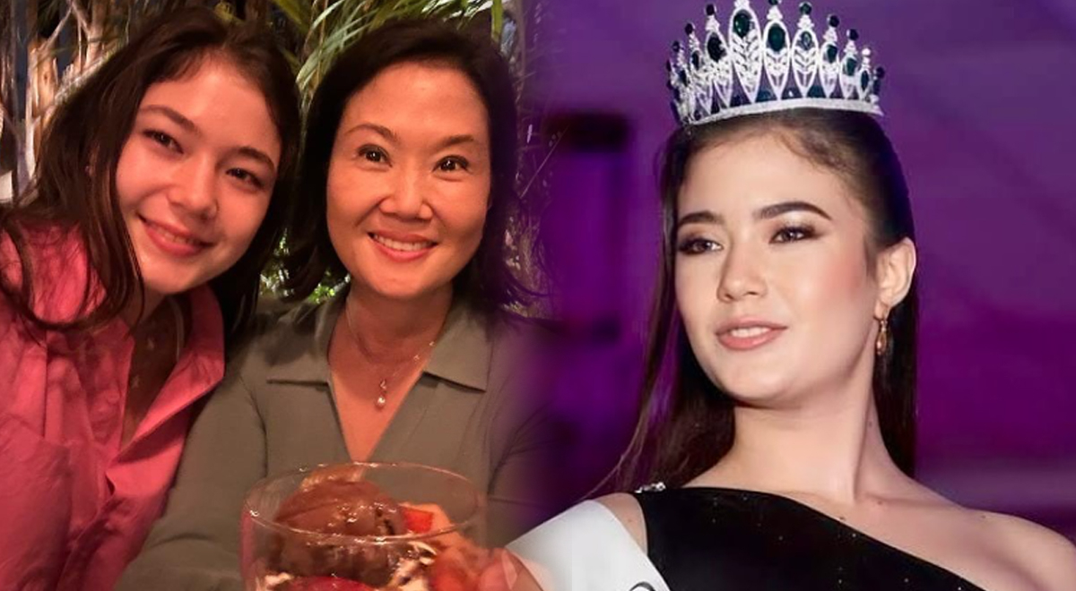 Miss Teen Universe 2023: Kyara Villanella recibe el saludo de su madre Keiko Fujimori tras no ...