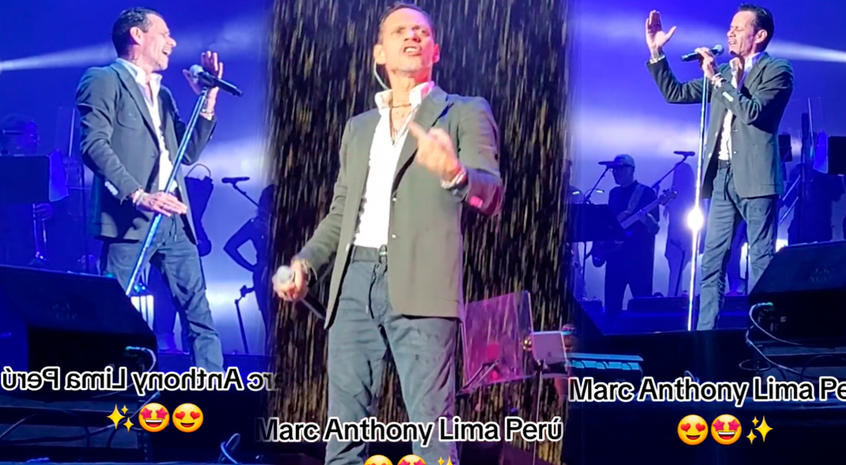 Marc Anthony en Perú: así se vivió el concierto del salsero en el ...