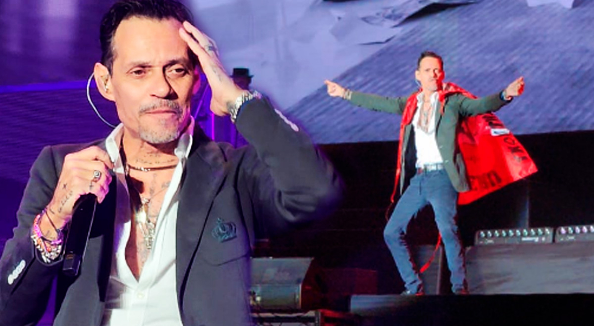 Marc Anthony deslumbró con su voz y coquetería a su público en el ...
