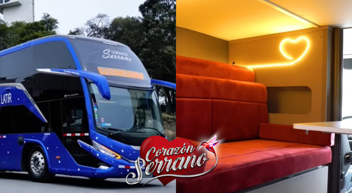 Corazón Serrano: Así luce el lujoso bus del grupo piurano que está ...