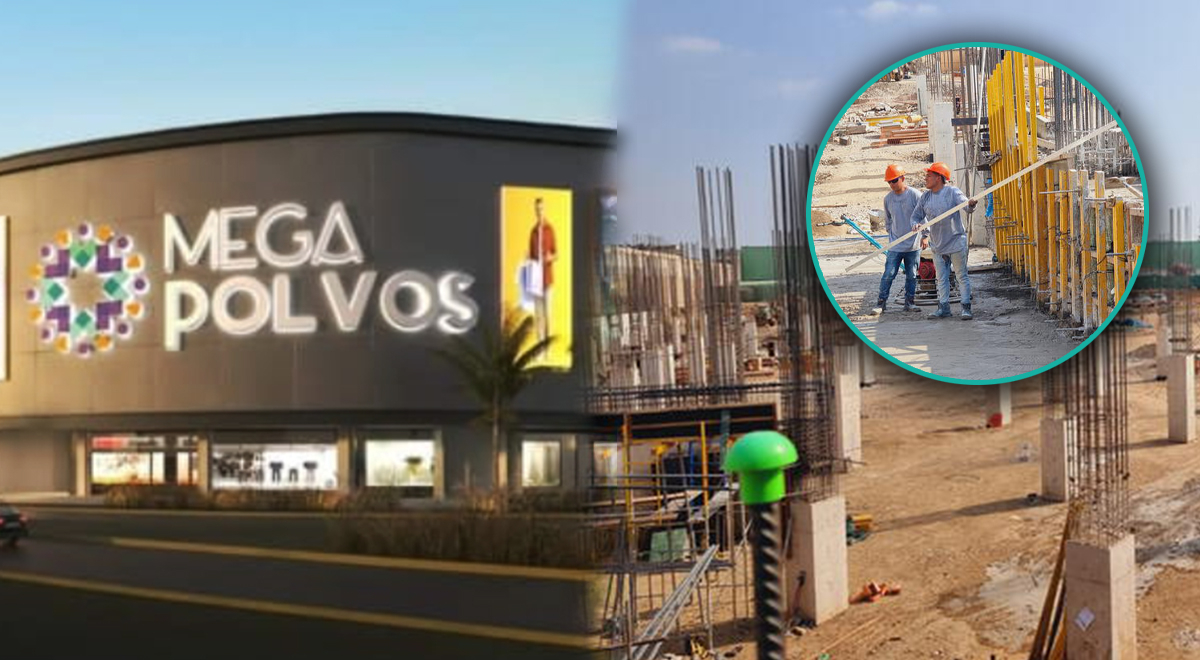 Mall de Los Olivos: así va quedando la construcción del Mega Polvos ...