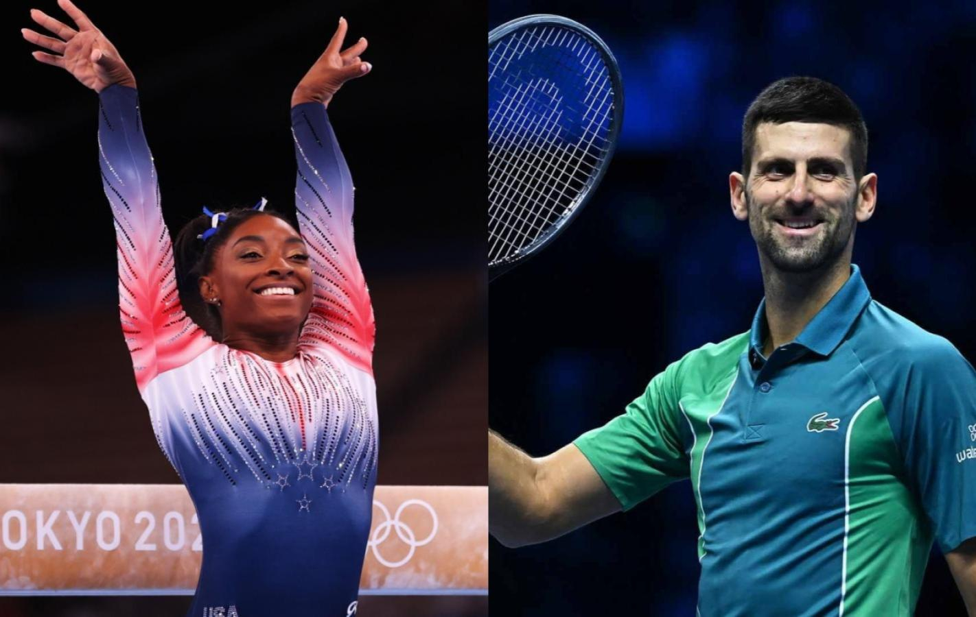 Simone Biles y Novak Djokovic, elegidos deportistas del año 2023 por la ...