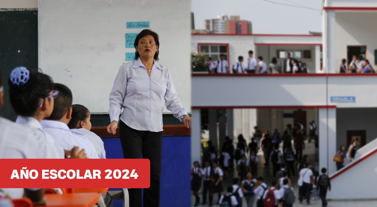 Cuándo inician las clases del Año Escolar 2024 en Perú | Minedu | El Popular