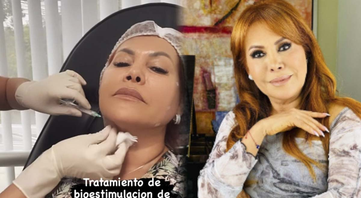 Magaly Medina muestra orgullosa cómo cuida su piel y el tratamiento ...