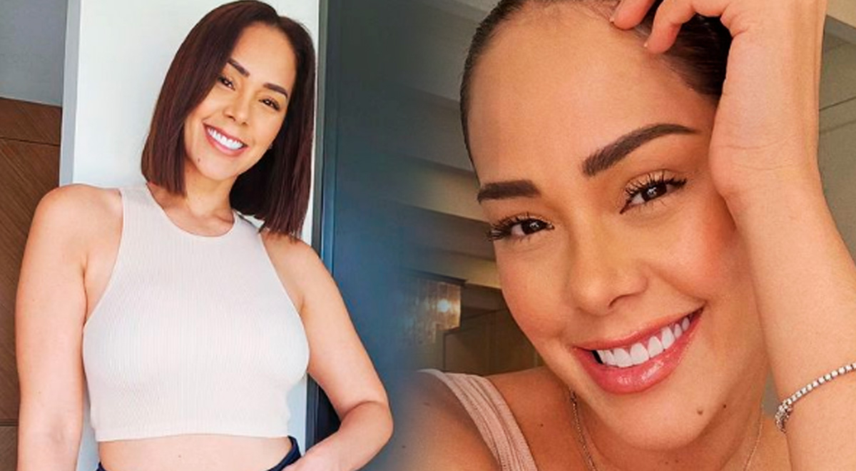 Karen Schwarz desfila en impactante bikini 2 piezas y se muestra ...