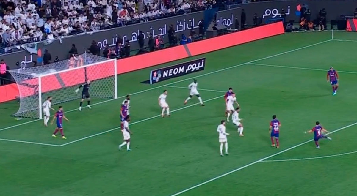 Barcelona vs Real Madrid | Robert Lewandowski y su golazo para el descuento del Barcelona ante ...