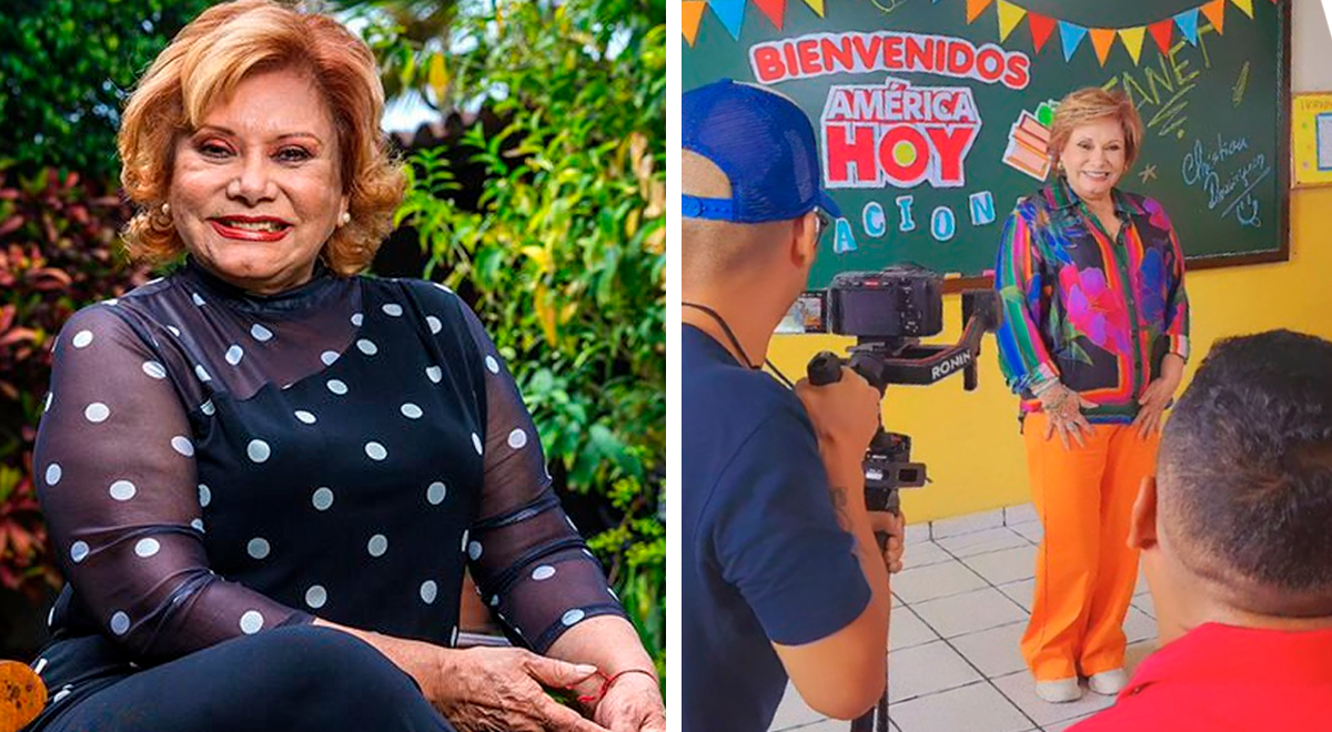 América Hoy: ¿Camucha Negrete regresa a la conducción? Actriz sorprende ...