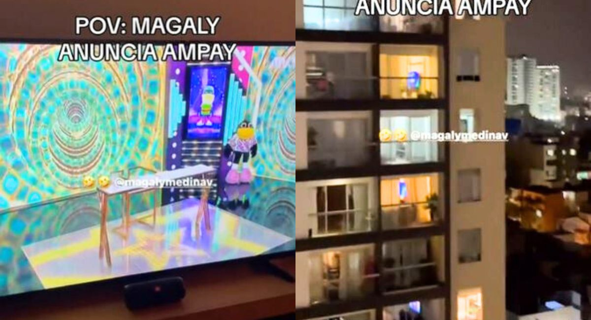 TikTok viral: Joven capta peculiar escena desde su edificio a minutos ...