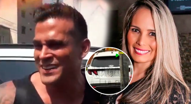 Christian Domínguez NEGABA ampay con Mary Moncada solo horas antes ...