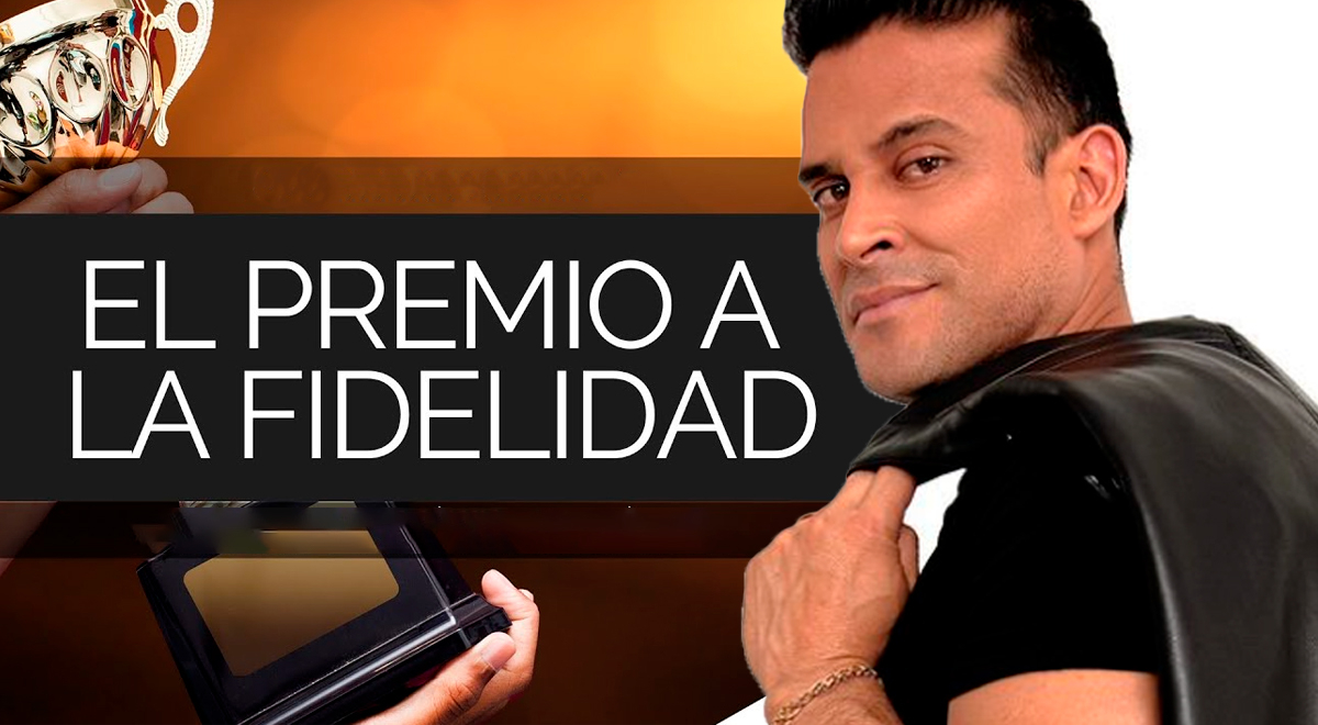 Christian Domínguez recibió el premio al 'Hombre más fiel del 2023 ...
