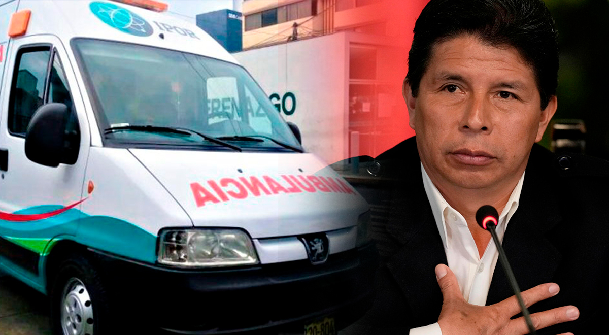 Pedro Castillo se descompensó tras sufrir síntomas de pre infarto y fue derivado a hospital de ...