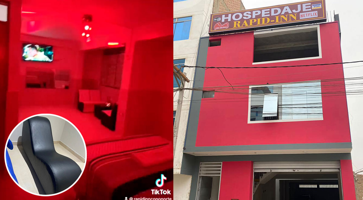 ¿Dónde queda el 'Rapid inn', hospedaje que cuenta con sillón del amor ...