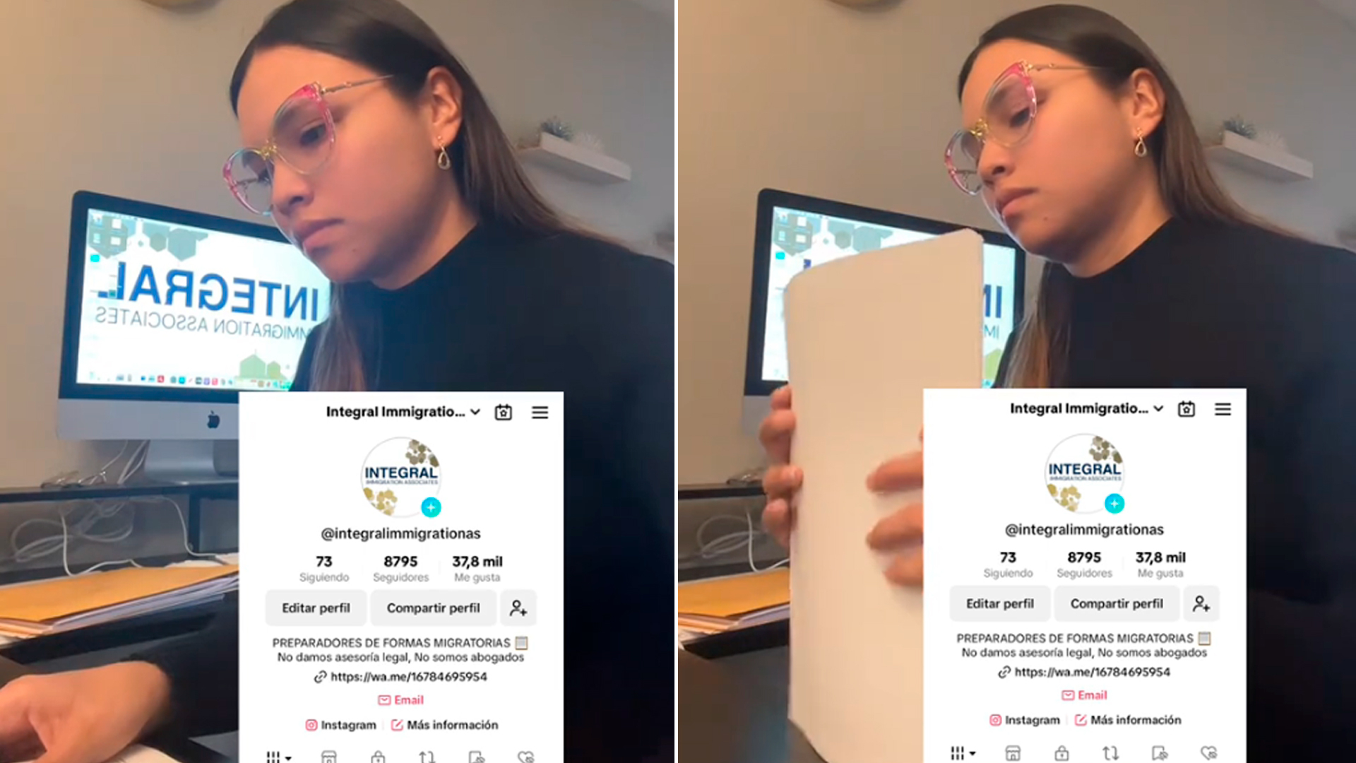 TikTok viral: Colombiana se fue a Estados Unidos a trabajar 'de lo que ...