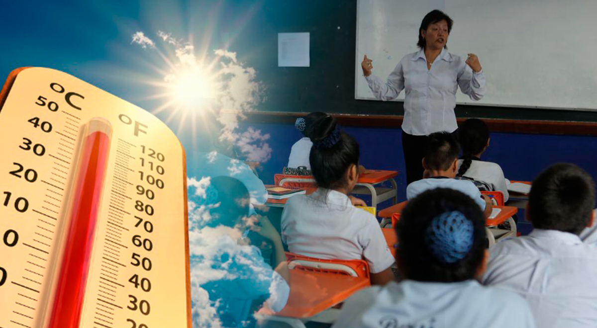 Ola de calor en Perú 2024: se postergarán las clases escolares en colegios estatales y privados ...