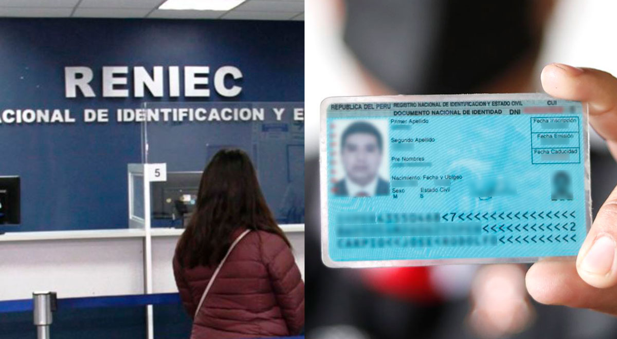 Reniec le pone fecha límite al uso del DNI Azul y anuncia masificación ...