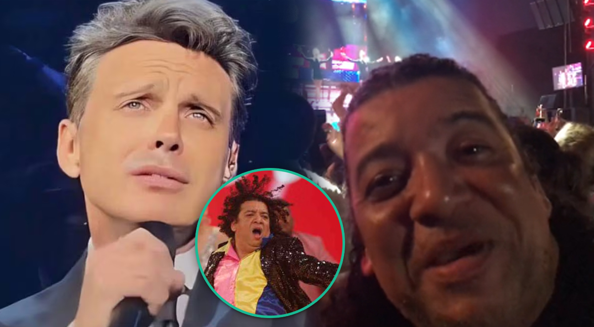 Carlos Vílchez presente en el concierto de Luis Miguel: ¡Mi papi, mi ...