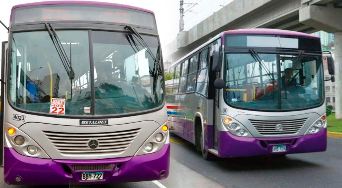Lima: Buses del Corredor Morado dejaron de operar este 4 de marzo y ...