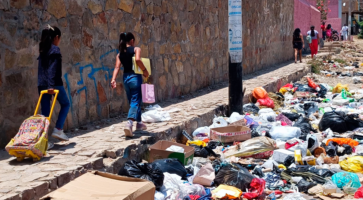 Chiclayo: Colegio en está rodeado de grandes cantidades de basura: Mira ...