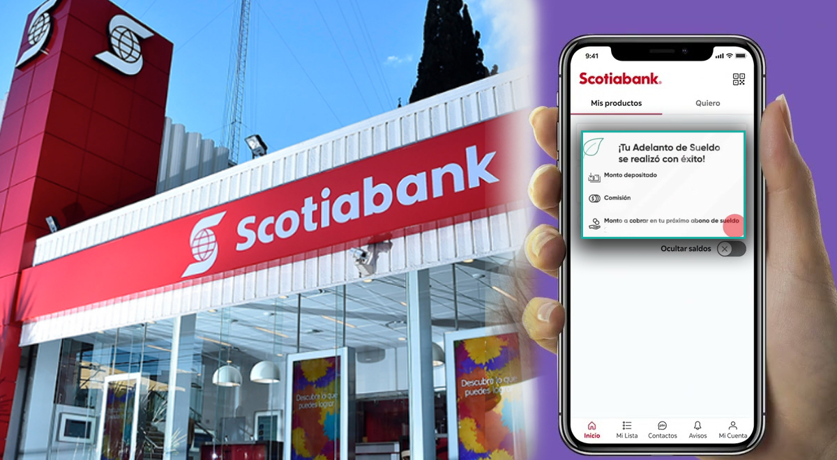 Scotiabank se queda en Perú y ofrece adelanto sueldo: ¿Cómo solicitarlo ...