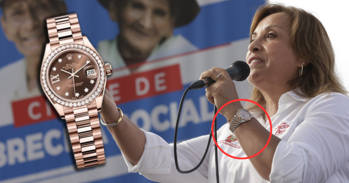 Dina Boluarte: Rólex no es de "antaño", modelo sería posterior al 2020 ...