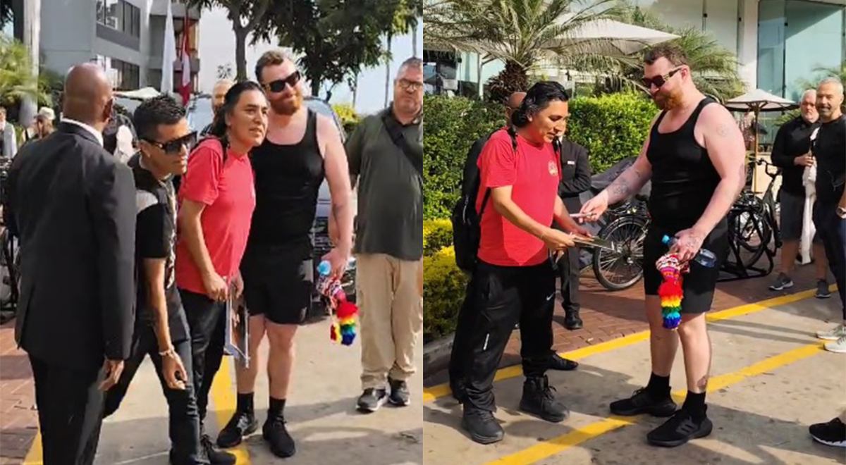 Sam Smith ya se encuentra en nuestro país y fans enloquecen, video | El ...