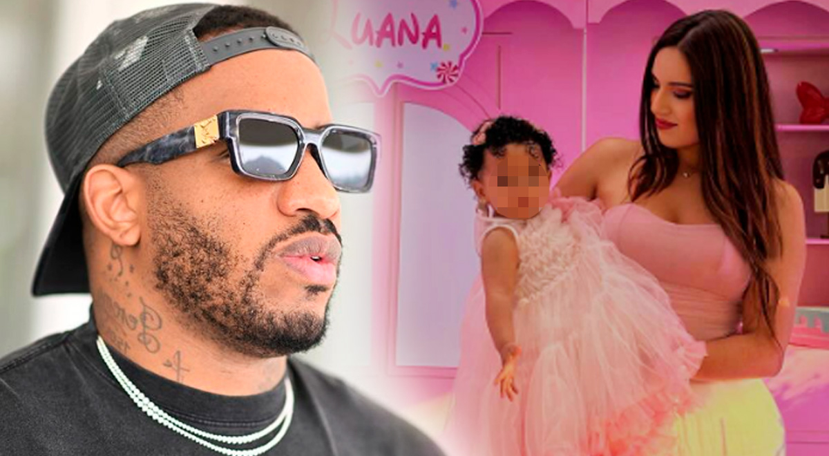 ¿Jefferson Farfán y su cuarta bebé tienen un cercano vínculo? Darinka ...