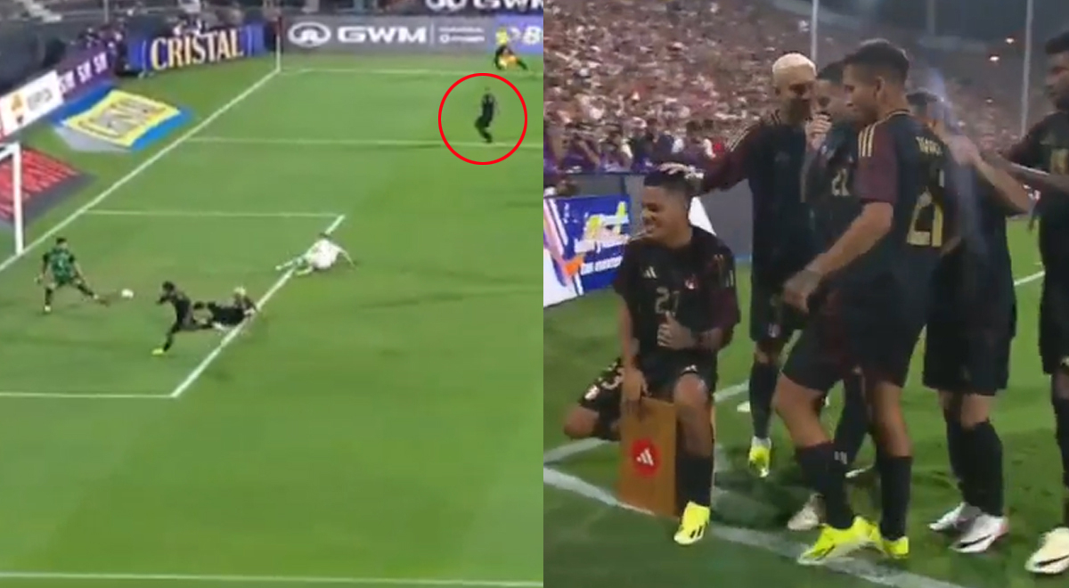 Perú vs. Nicaragua: Andy Polo ‘vuela’ por el costado, da pase gol a Grimaldo y celebra con cajón ...