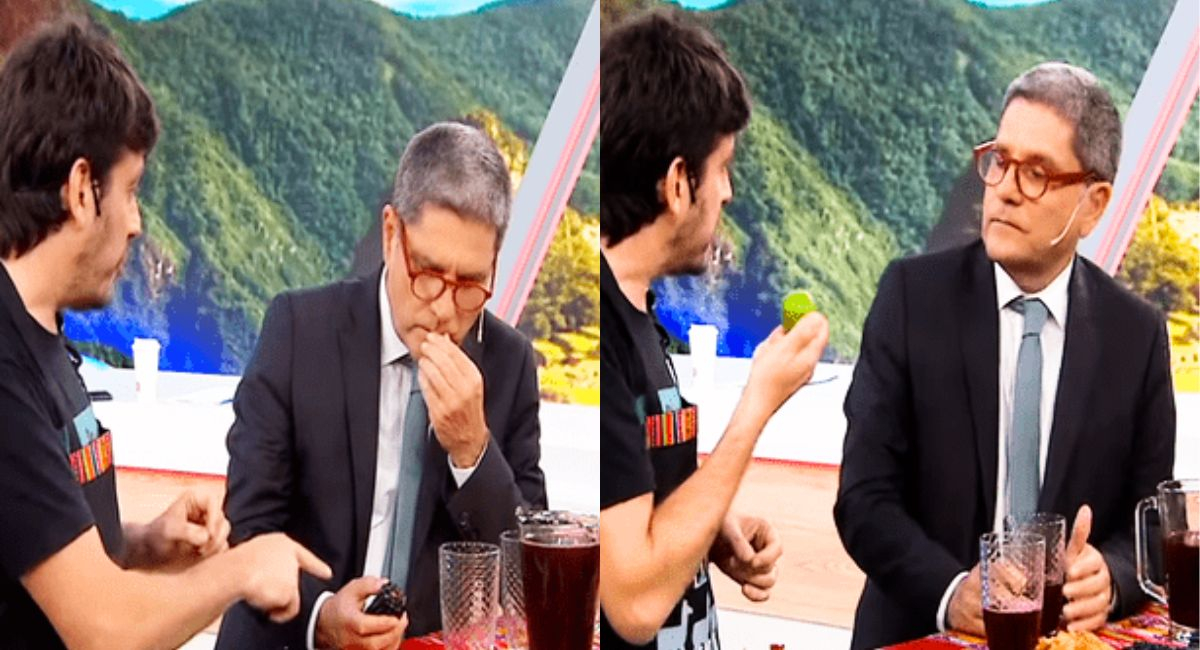 YouTube viral: Periodista argentino bebe EN VIVO chicha morada de Perú ...