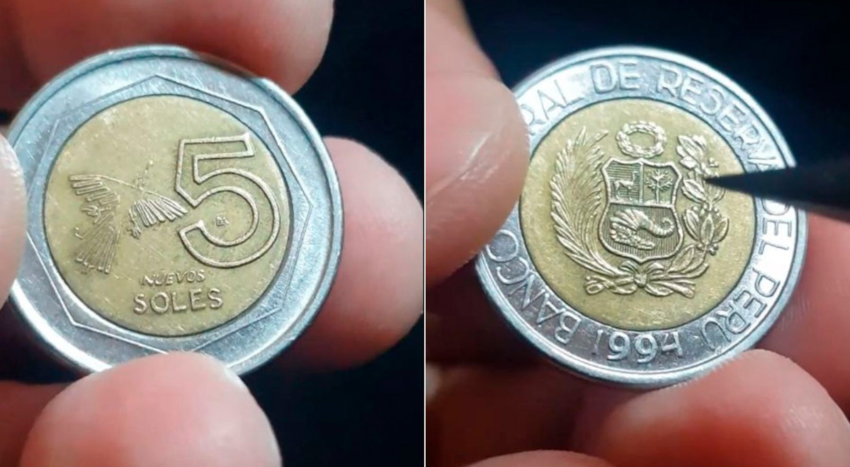 ¡Sorprendente! Moneda de S/5 más buscada en el Perú: Mira AQUÍ cuánto ...