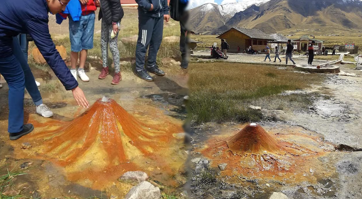 Perú alberga al volcán más pequeño del mundo con 50 °C: conoce dónde se ...