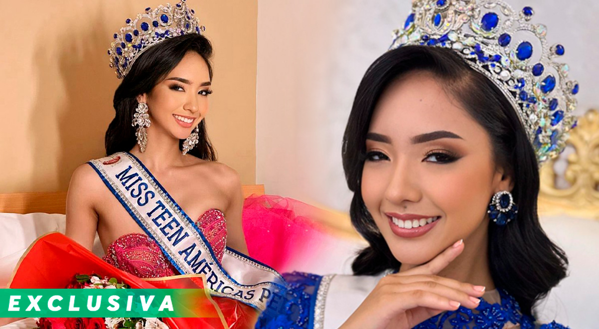 Karina Sasaki: la actual Miss Teen Américas Perú 2024 que busca la ...