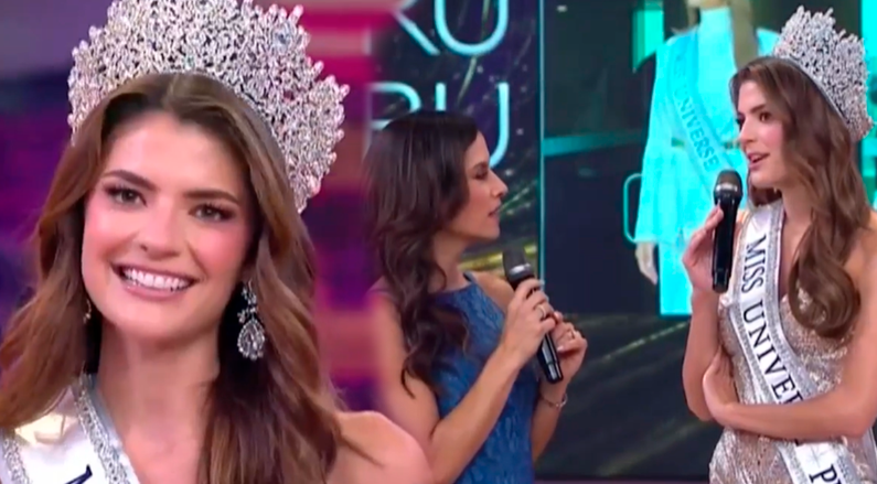 Tatiana Calmell: Miss Perú 2024 reaparece en TV, pero afónica: "Estuvo ...