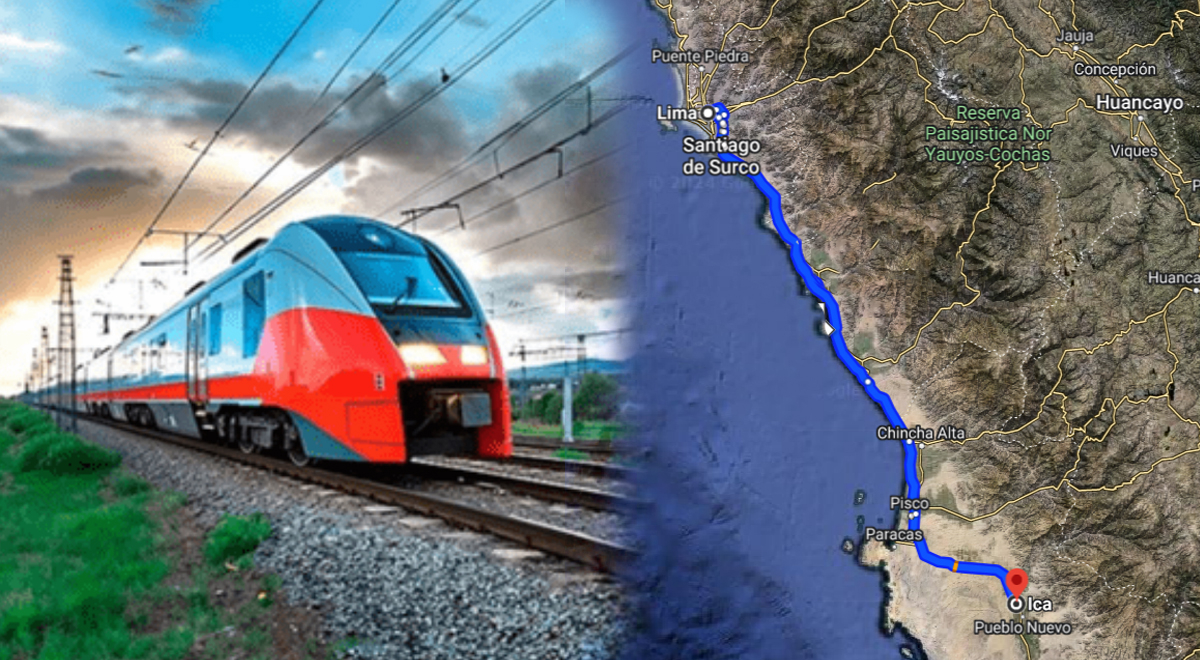Tren Lima Ica superará a Chile y México con alta velocidad: conoce sus ...