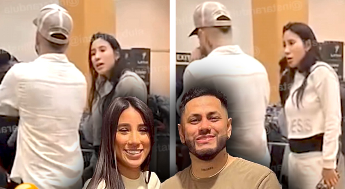 Samahara Lobatón enfurece con Bryan Torres en pleno Aeropuerto Jorge ...
