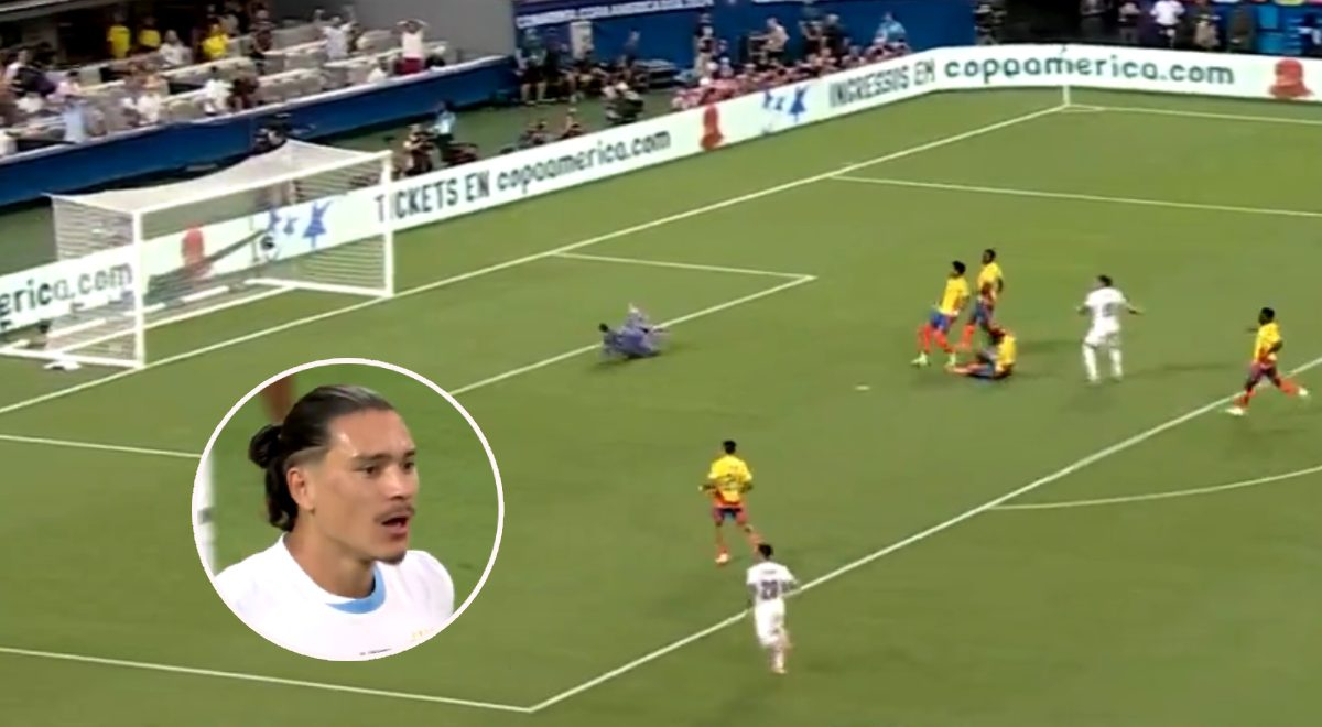 Uruguay vs. Colombia: Darwin Núñez y el insólito gol que se falló en ...