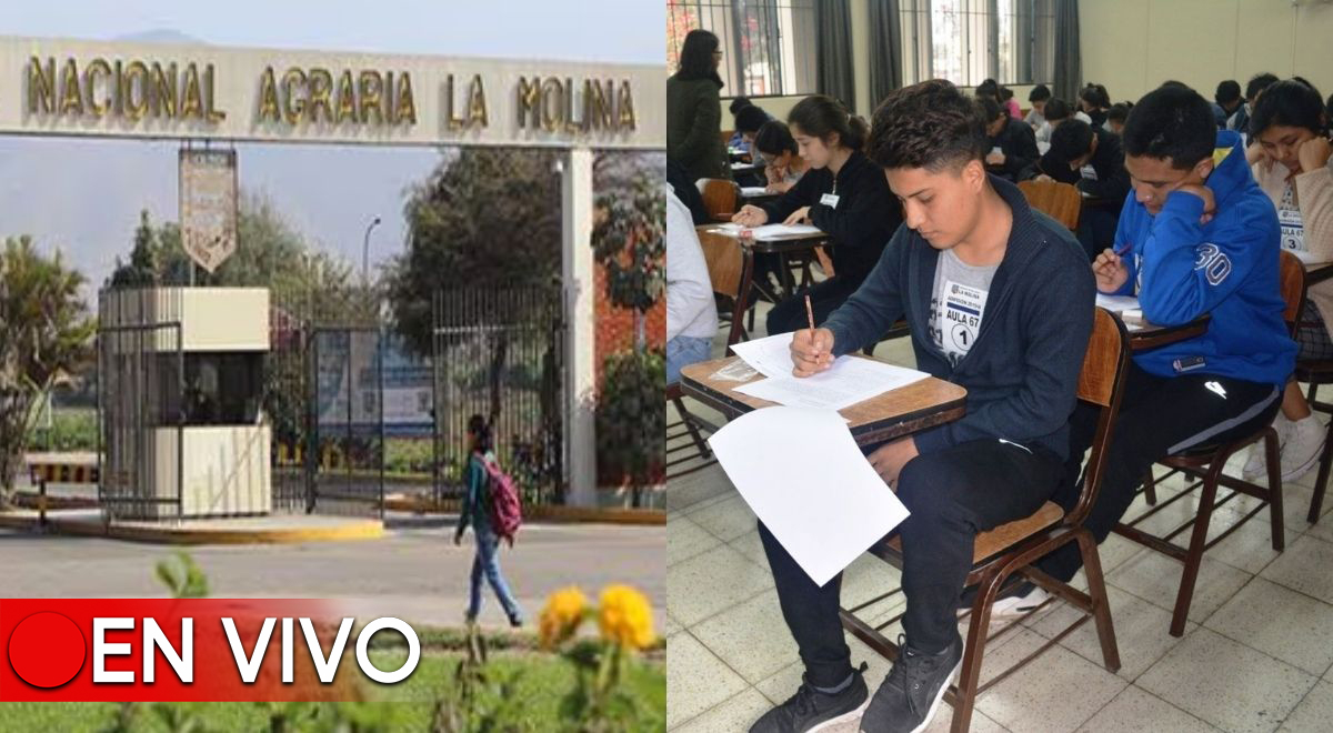 Examen de admisión UNALM 2024-II EN VIVO: horario de ingreso, cuadro de ...